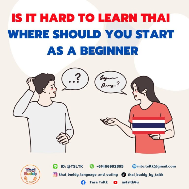 Is It Hard to Learn Thai? Where Should You Start as a Beginner? - Thai ...